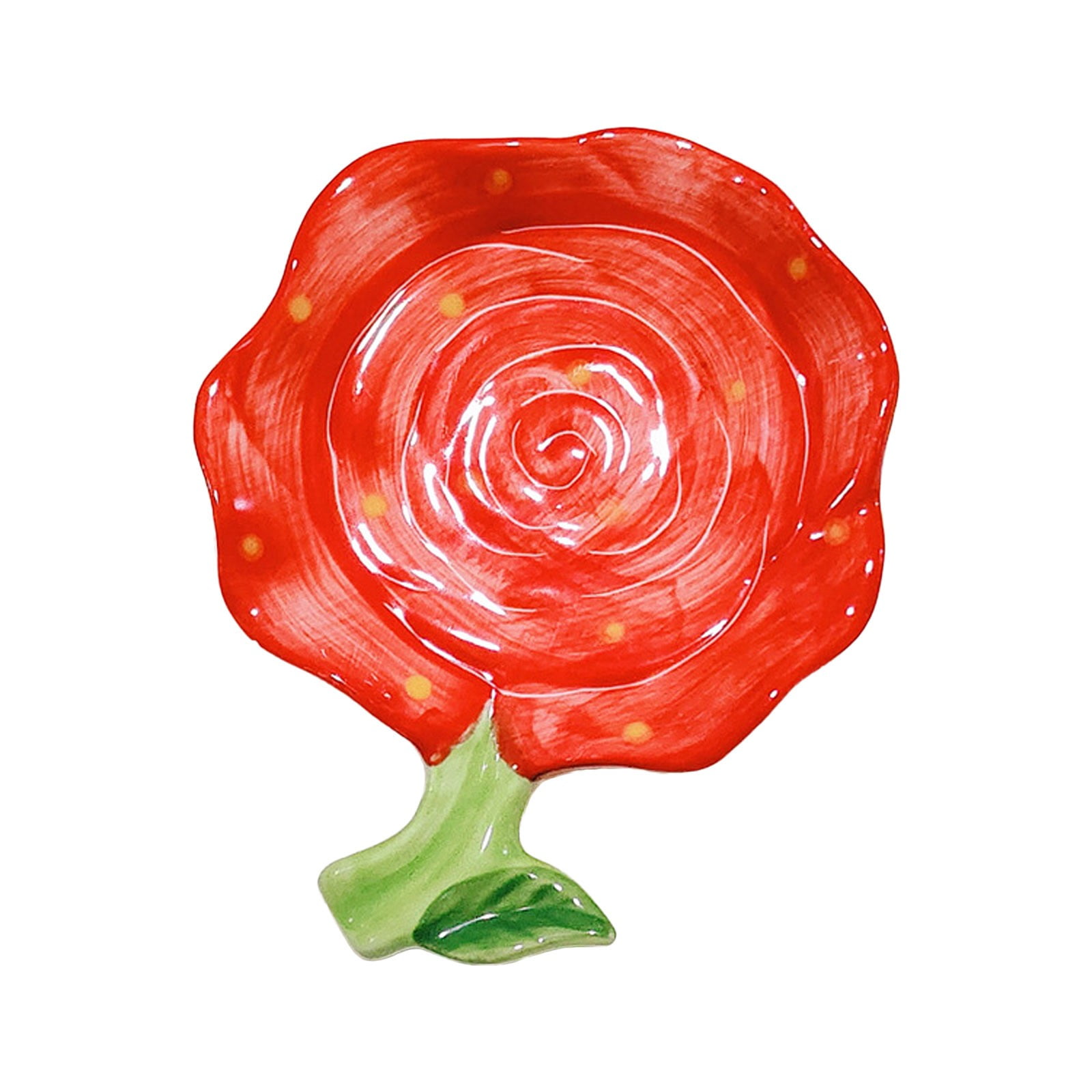 Flower Ceramic Soap Box Creative Hotel Toilet High End Drain Soap Plate ...