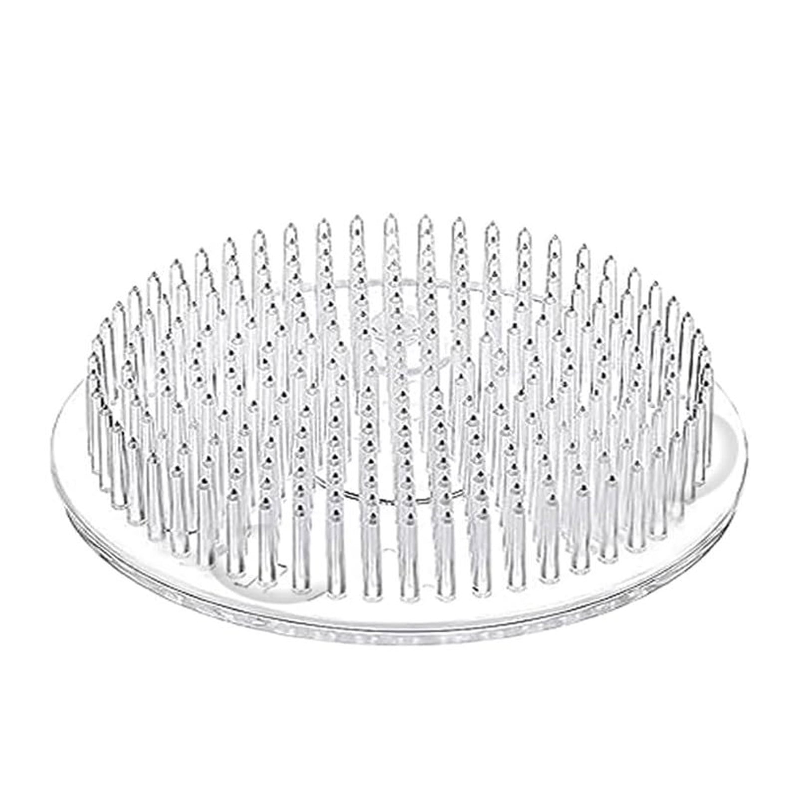 Flower Clear Round Flower Pin Holders For Flower Arrangements Flower ...