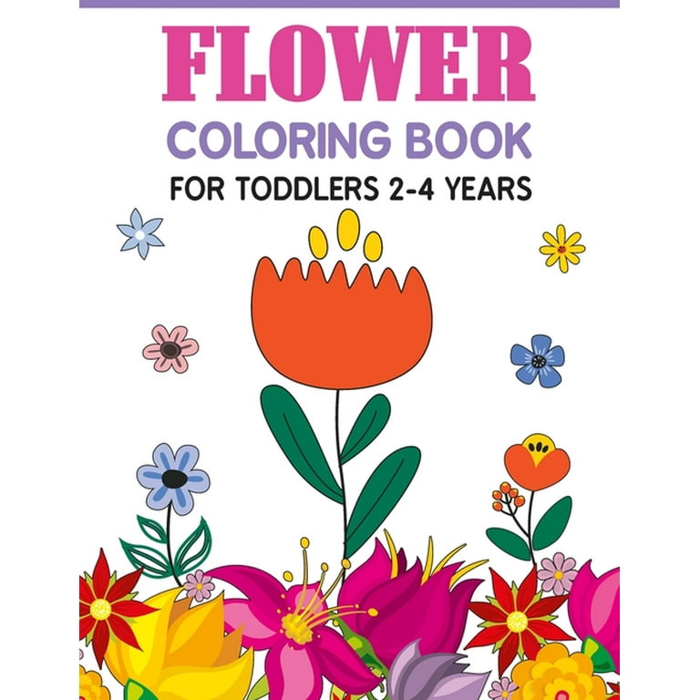 simple coloring pages flowers