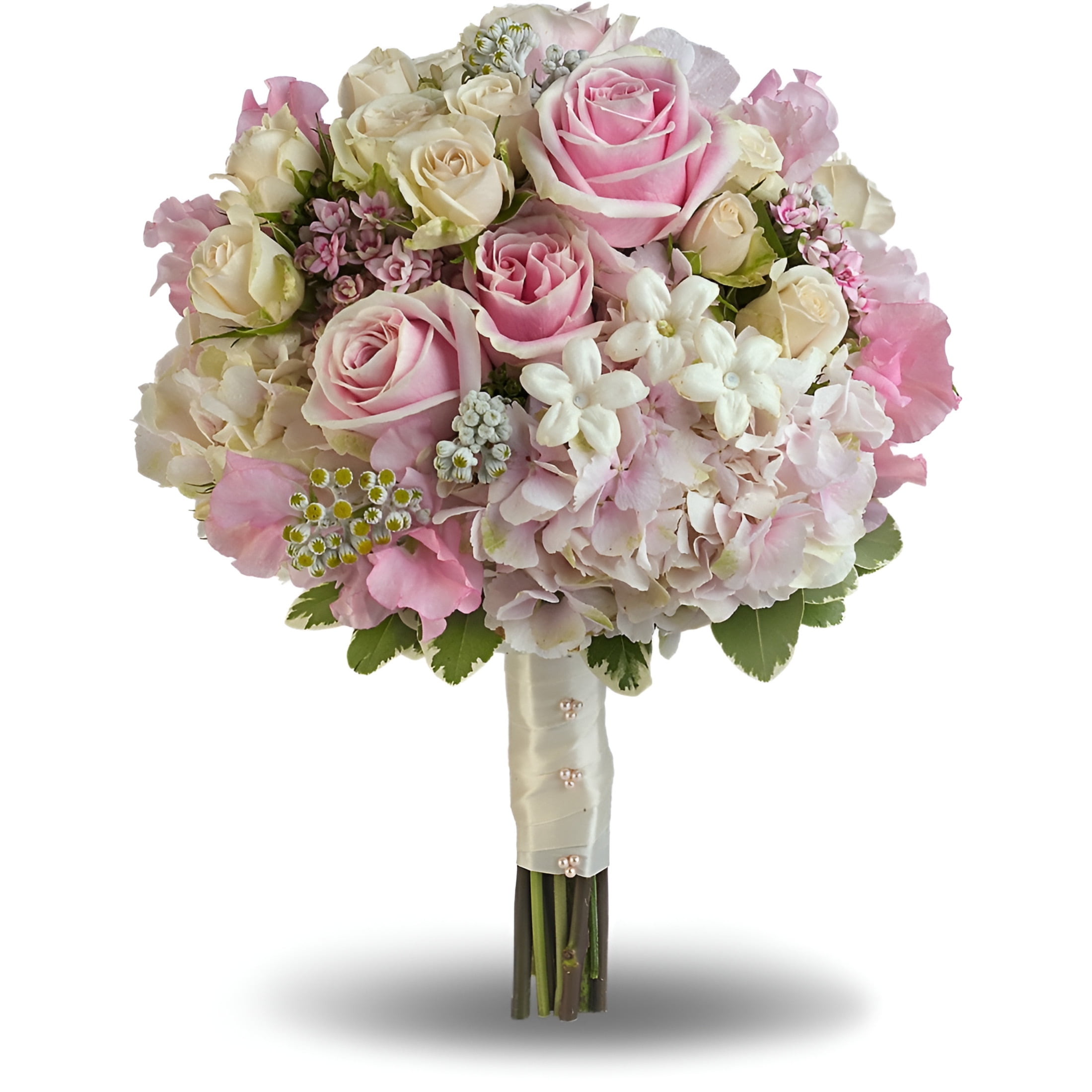 Flower Cottage on Main Pink Rose Splendor Bouquet - Walmart.com