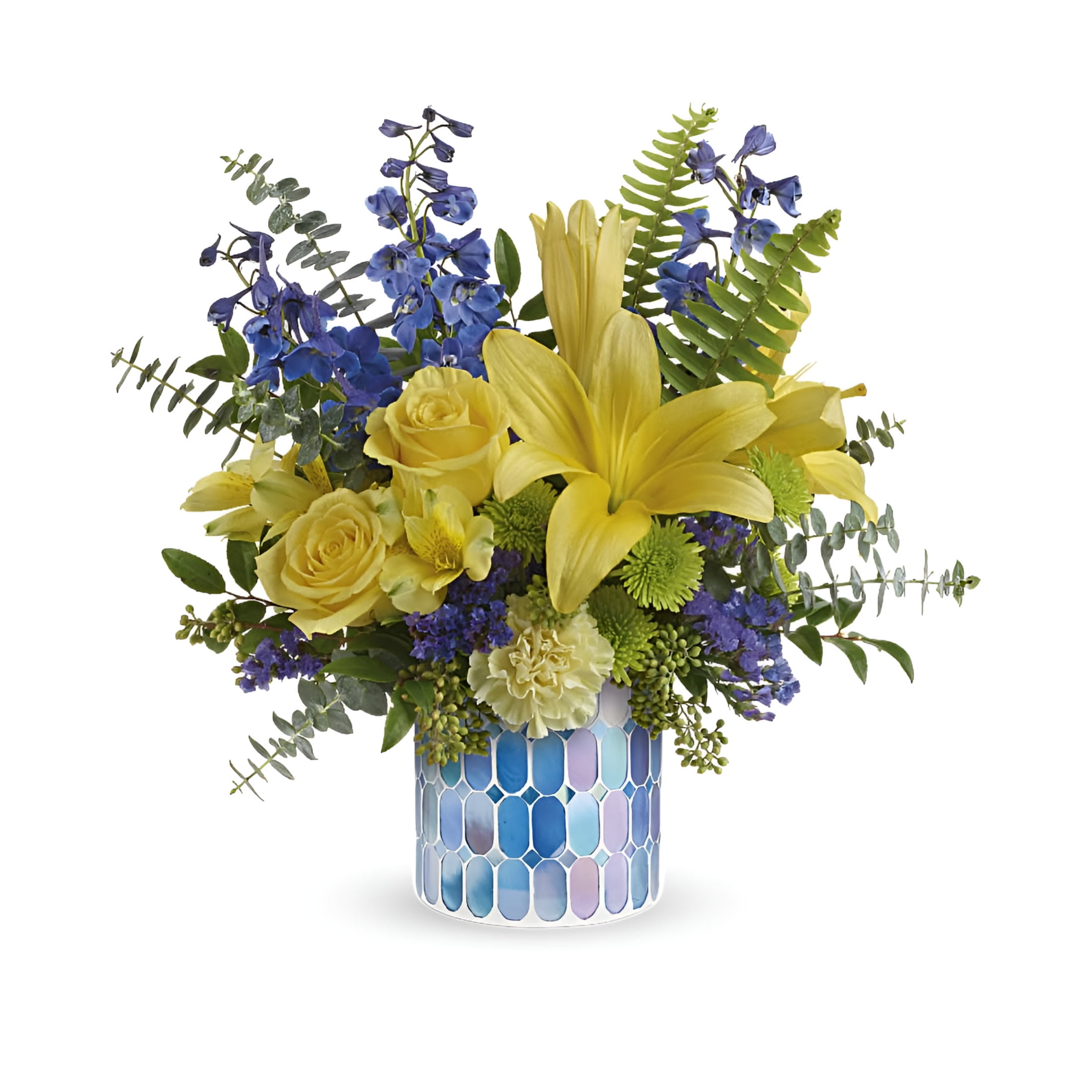 Flower Cottage on Main Teleflora's Seaside Sunshine Bouquet - Walmart.com