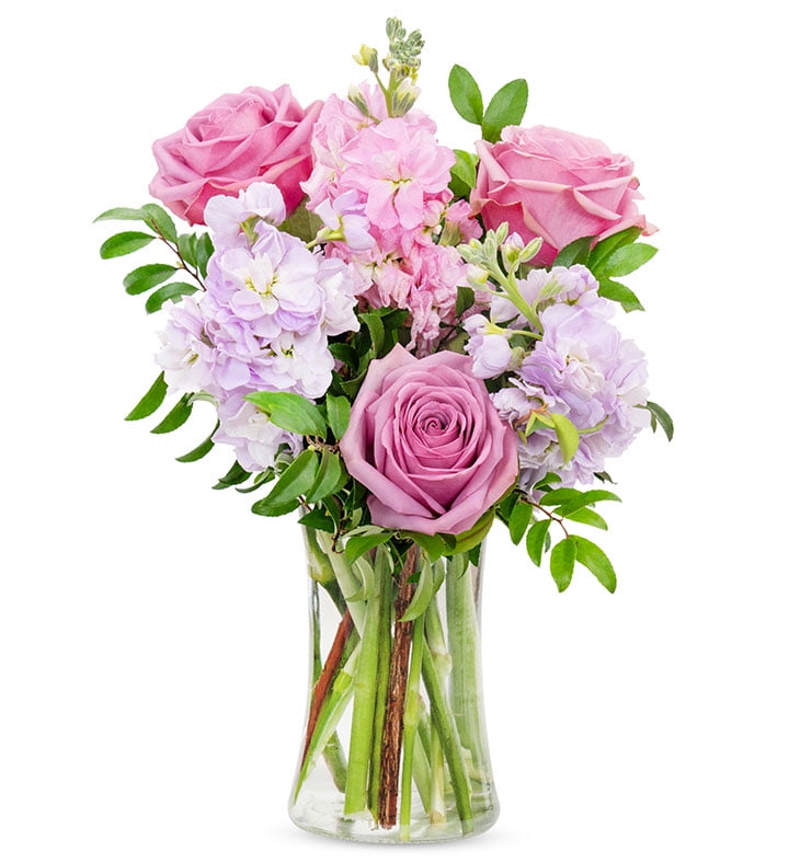 Flower Country - Sweet Dream Small: Pastel, Purple, & Multicolor Fresh ...