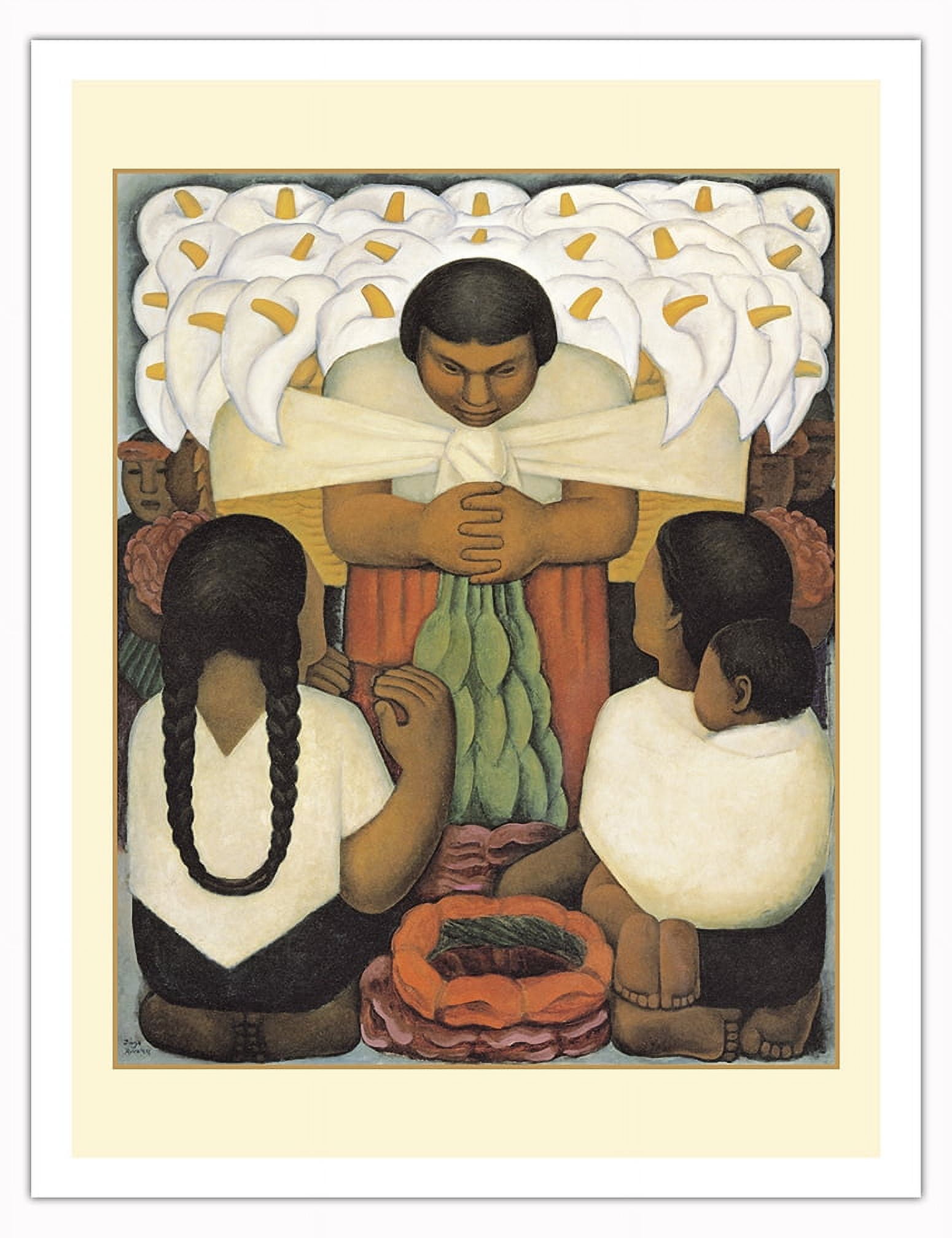 Flower Day (Día de las Flores) - Calla Lilies - From an Original Color ...