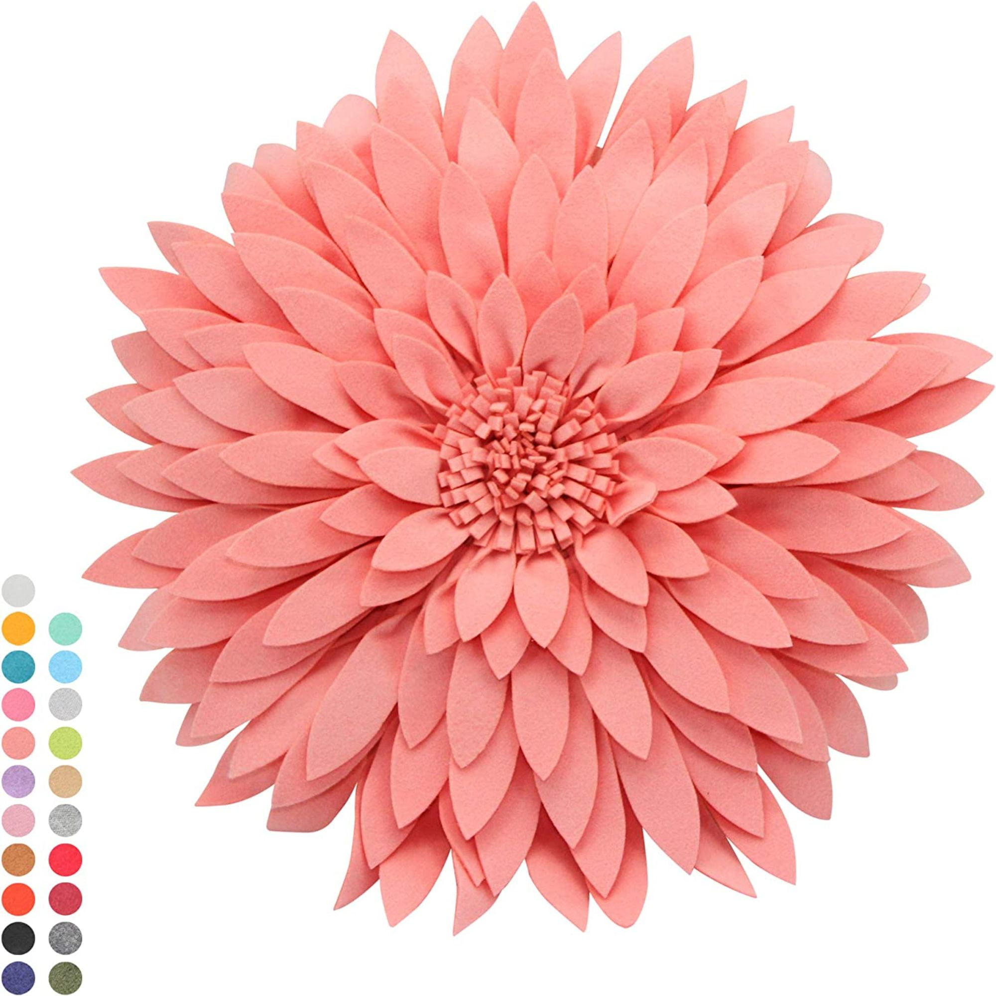 Flower Decorative Pillow - 3D Daisy Flower Pillow, Sunflower Throw ...