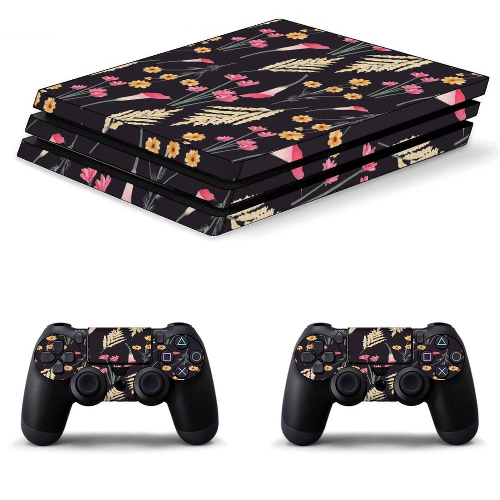 Flower Dress PS4/PS4 Pro/PS4 Slim Skin Sticker For Console And ...