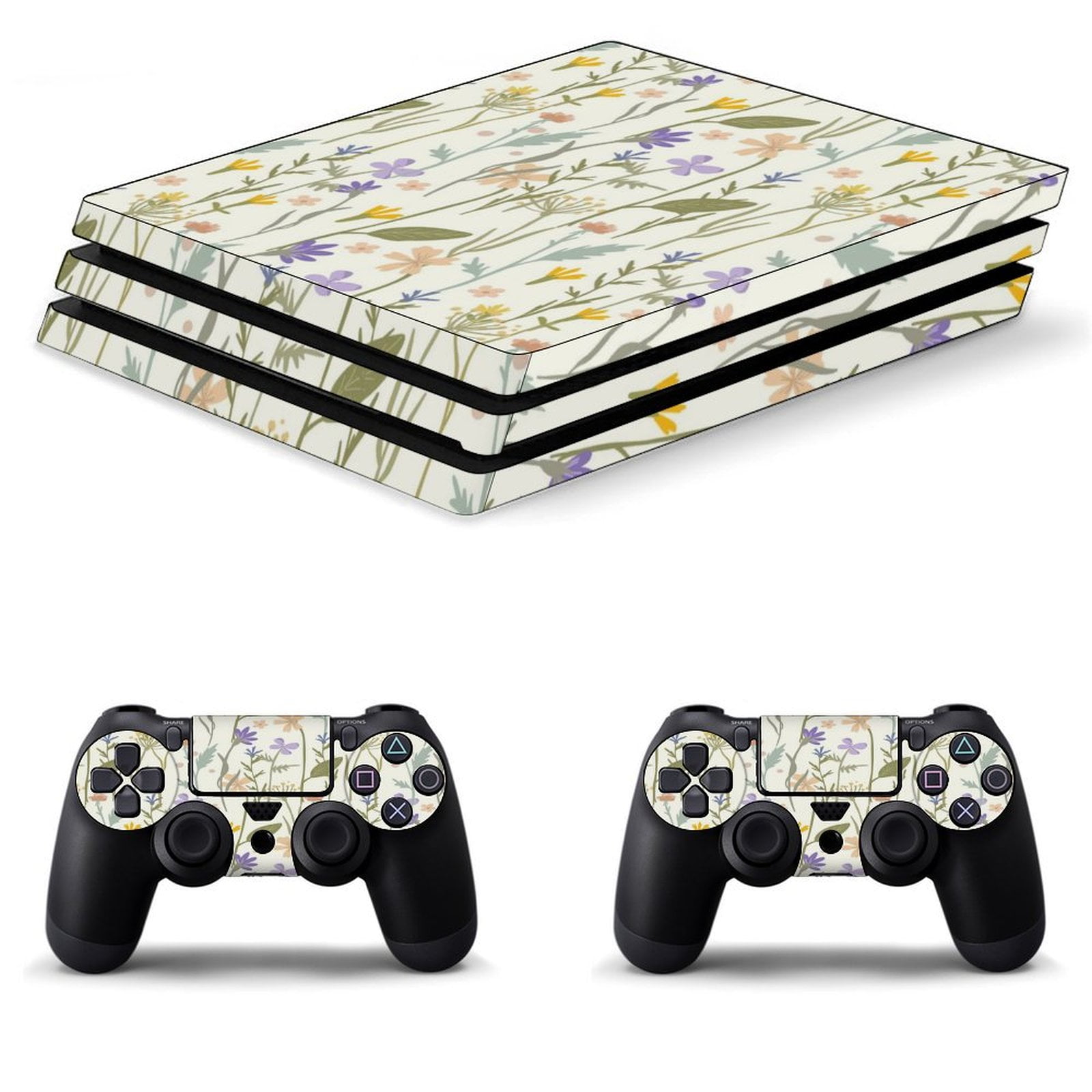 Flower Dress PS4/PS4 Pro/PS4 Slim Skin Sticker For Console And ...