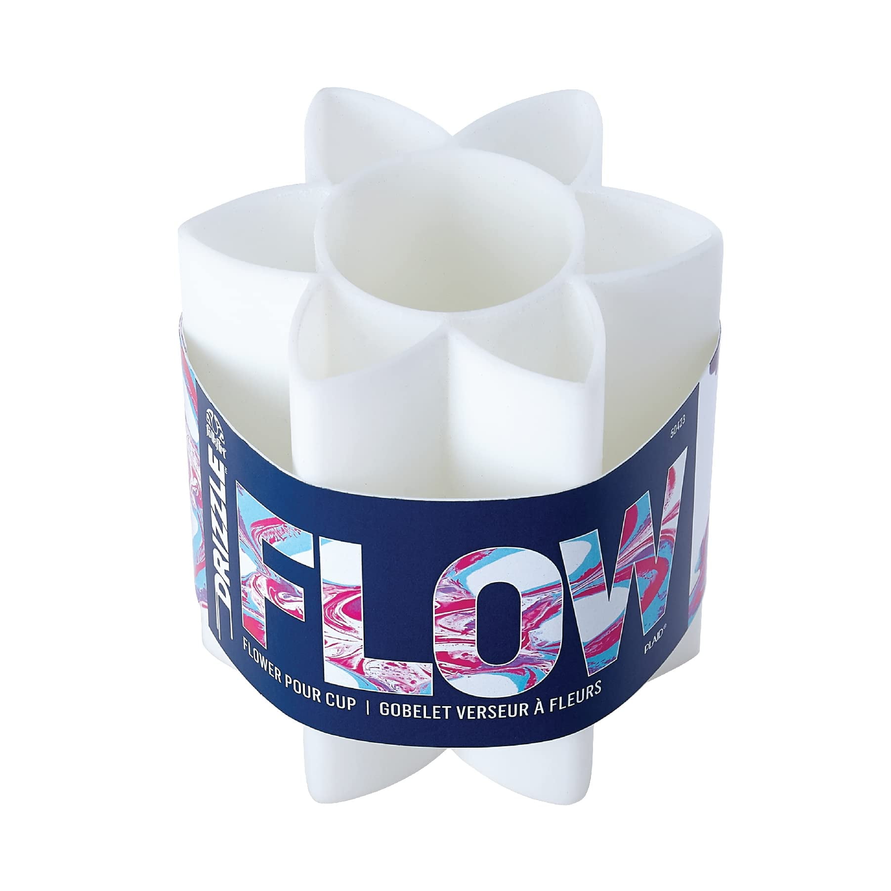 Flower Drizzle Cup Open, Perfect for Arts and Crafts Projects that Use ...