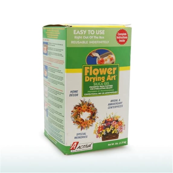 Flower Drying Art Silica Gel Fresh Flower Preservation 5 Lb - Box ...