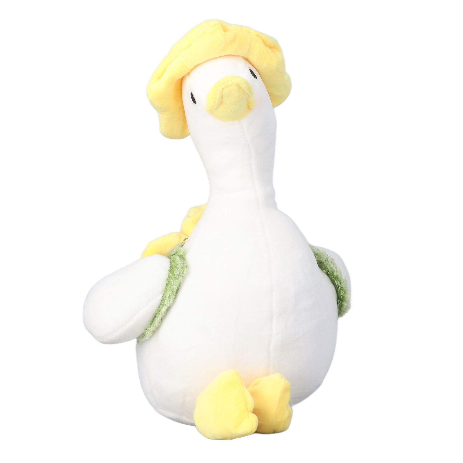 Flower Duck Plush Toy Cute Floral Hats Backpacks Soft Fat Body Bright ...