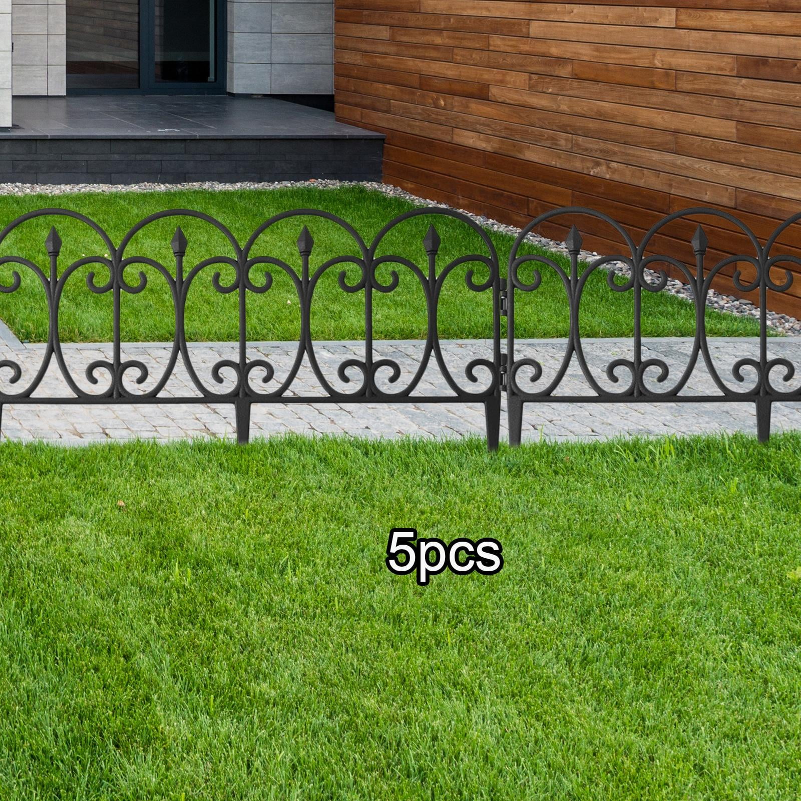 Flower Edging Panel, Animal Barrier Fence, Decorative Detachable Garden ...