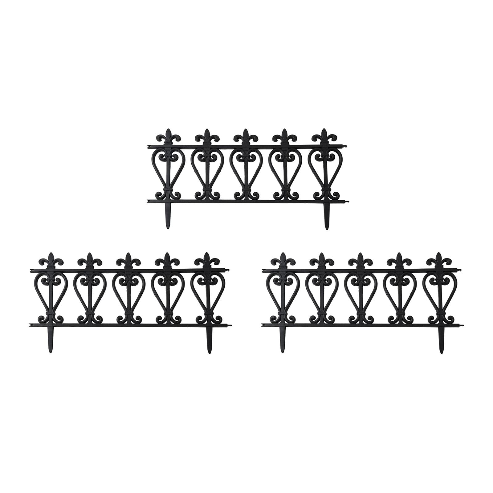 Flower Edging Panel, Garden Fencing, Flexible Detachable Ornament ...