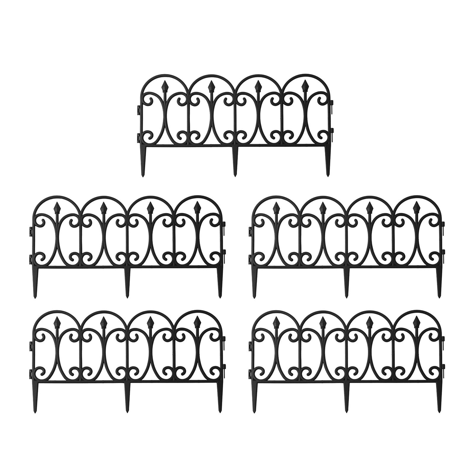 Flower Edging Panel, Garden Fencing, Flexible Detachable Ornament ...