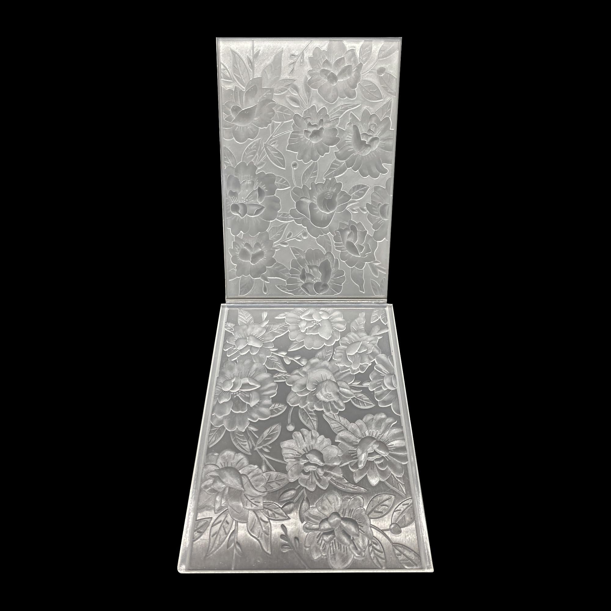 Flower Embossing Folders for Card Making Scrapbooking & Stamping ...