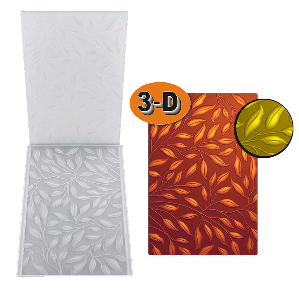 Flower Embossing Template 3D Embossed Folder Stencil Card Making DIY ...