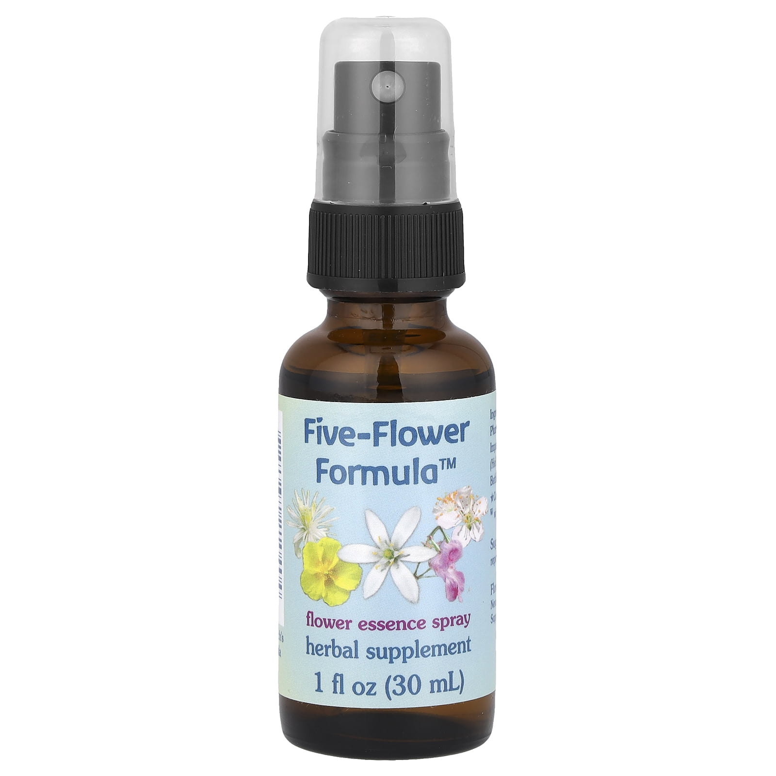 Flower Essence Services Five-Flower Formula Spray 1 oz Spray - Walmart.com