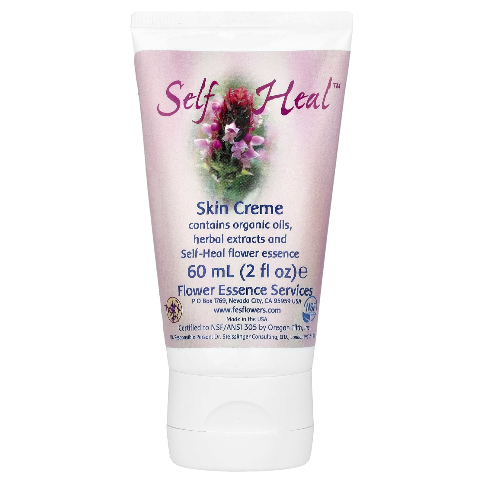 Flower Essence Services Self Heal Skin Creme, 2 fl oz (60 ml) - Walmart.com