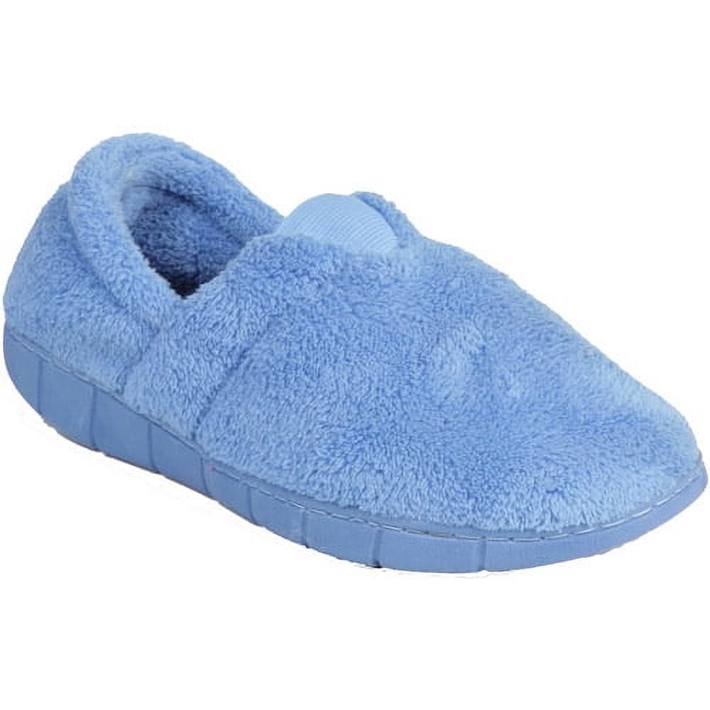 Flower Fairisle Fleece Espadrille Slippers - Walmart.com