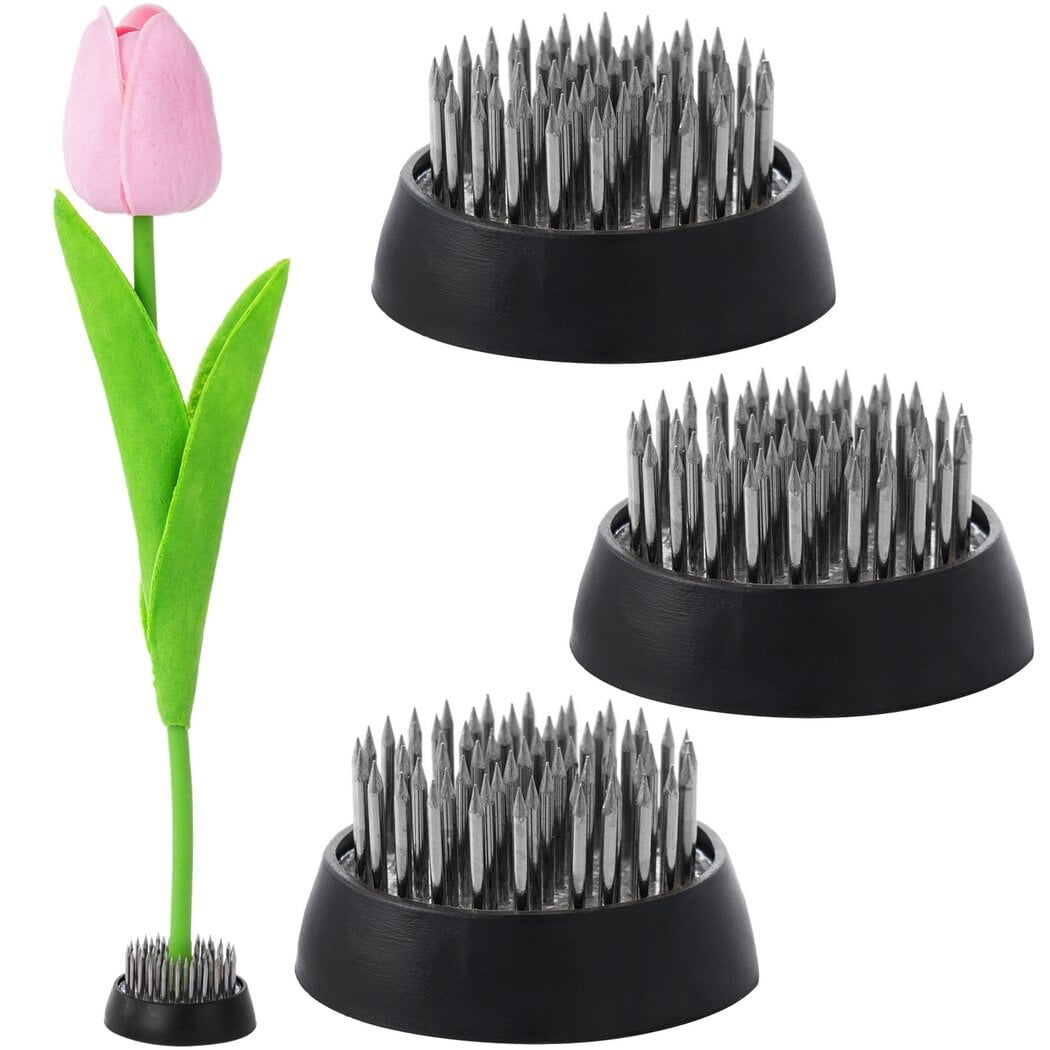 Flower Frog Holders, 3Pcs Ikebana Flower Arranger Pin Holders 1.34 ...