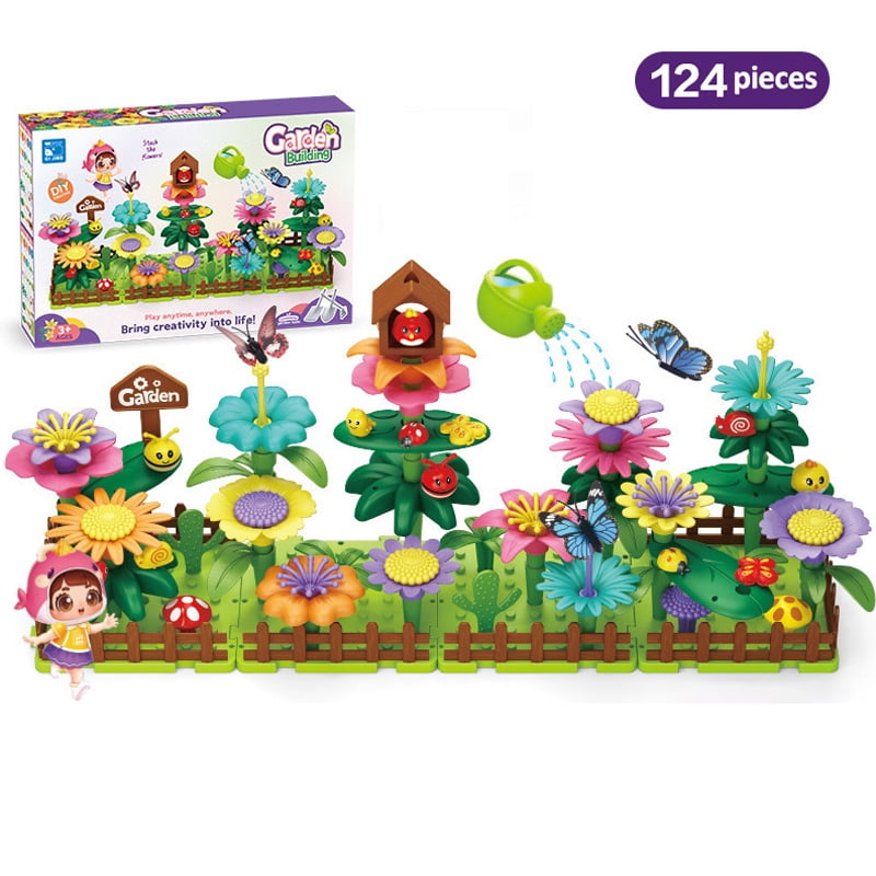 Flower Garden Building Set for Girls Toys, Educational Activity Toy and ...