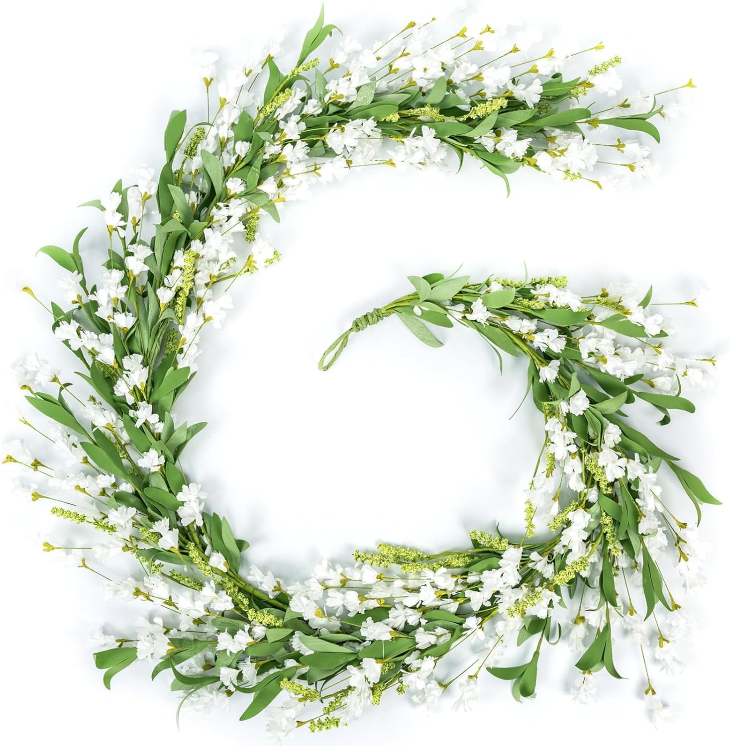 Flower Garland 6FT Spring/Summer Garland Floral Garland for Mantle All ...
