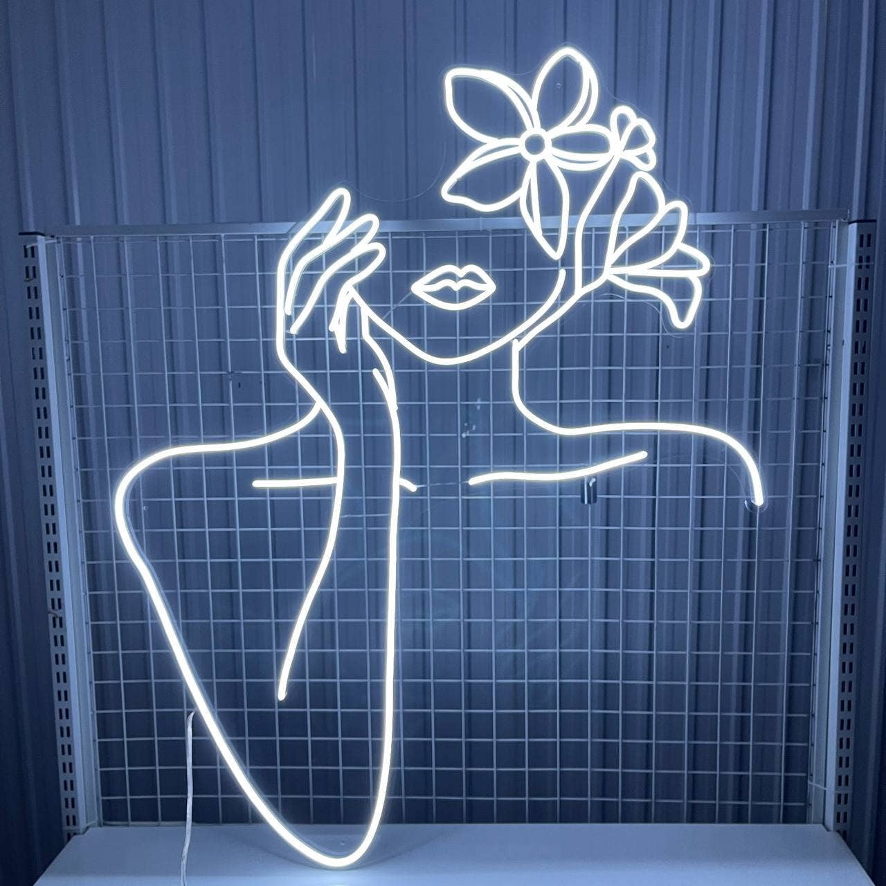 Flower Girl Neon Sign, Long-lasting Boutique Decor - Walmart.com