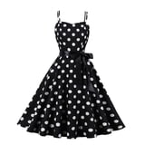 Flower Girls Dress Sweetheart Neck Sleeveless Vintage Big Swing Tie ...
