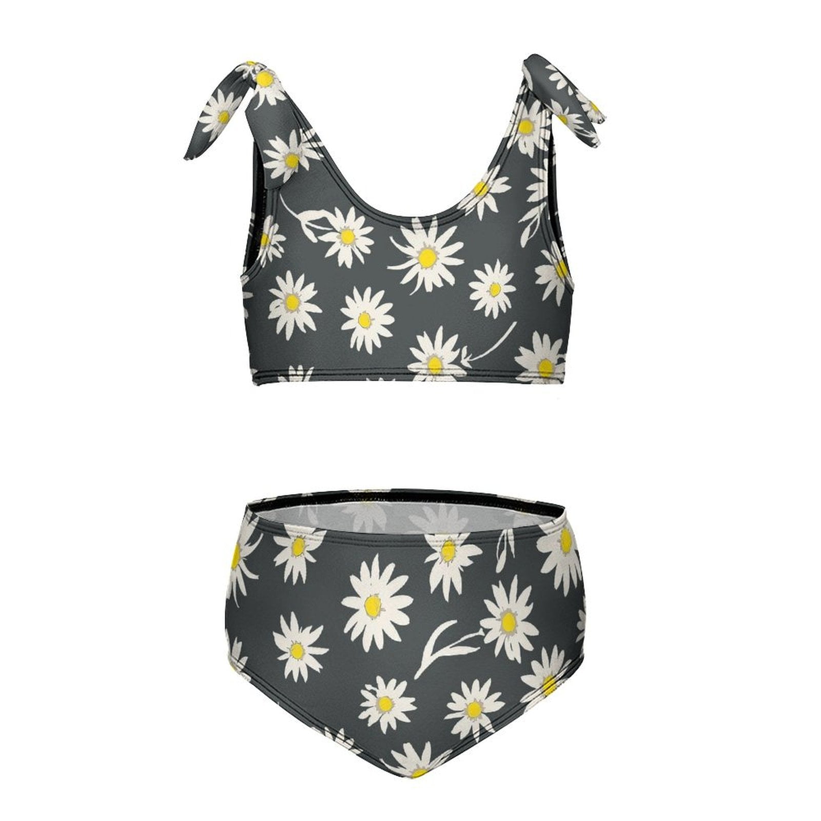 Flower Glory Evening Girl's 2 Piece Bikini Set Beach Sport Swimsuit ...