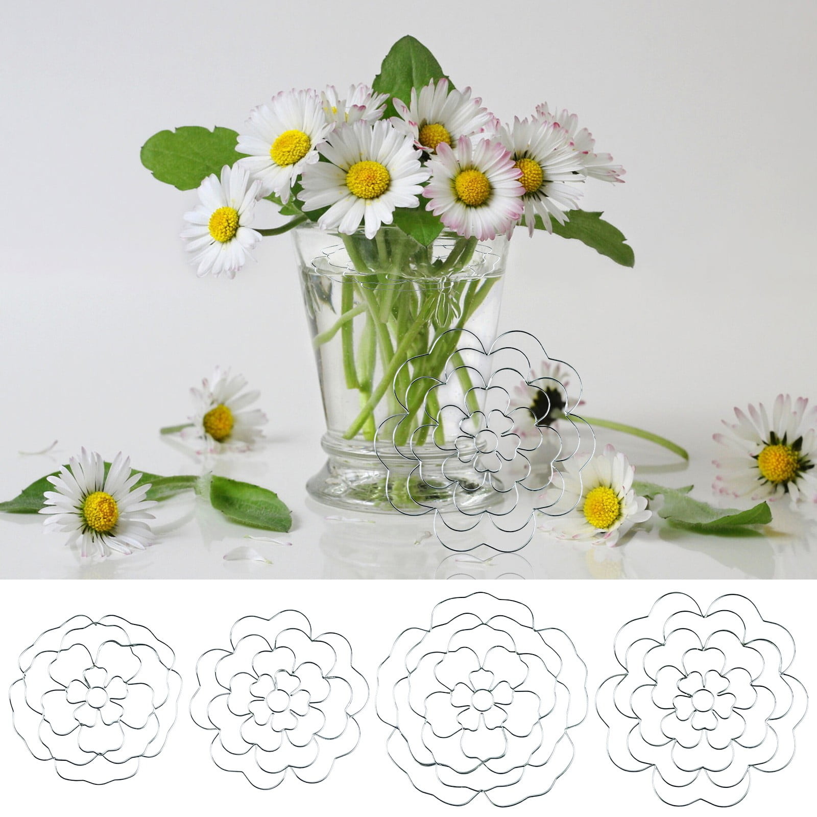 Flower Grid for Vase, Flower Cages for Floral Arrangements, Reusable ...