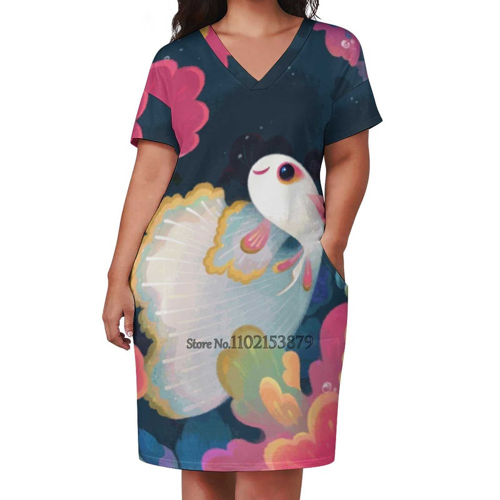 Flower Guppy Back Lacing Backless Dress Square Neck New Plus Size ...