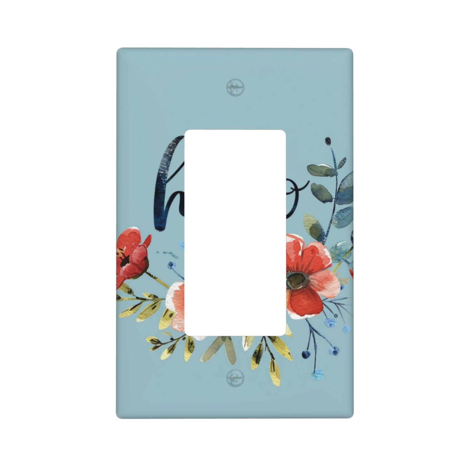 Flower Hello Daisy Switch Cover Decorative Wall Plate / 1-Gang ...