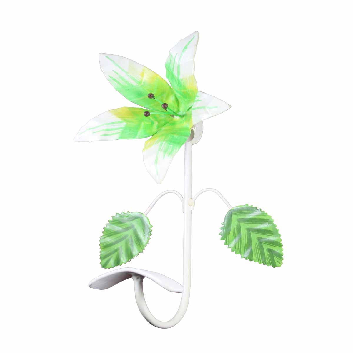 Flower Hook Wrought Iron Multi Colored Lily | Renovator's Supply ...