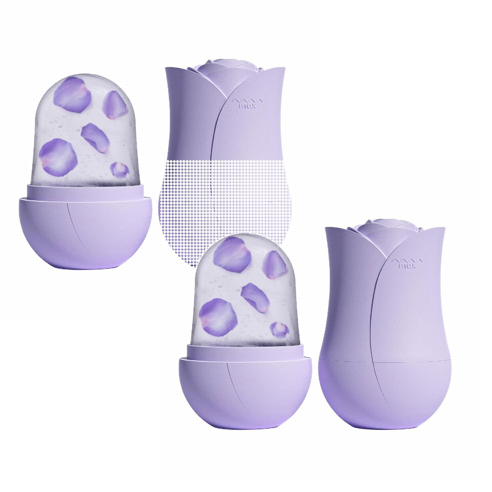 Flower Ice Cube Mold Rose Face Ice Lattice Beauty Products Face Ice ...