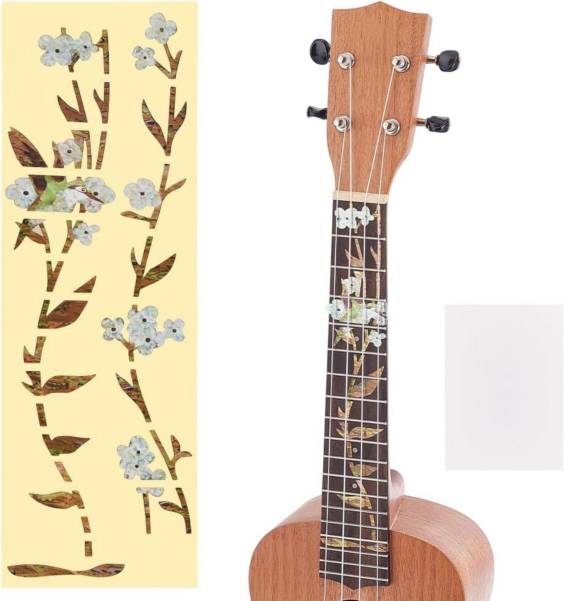 Flower Inlay Sticker Fret Markers 2 Set Fret Markers Fretboard Inlay ...