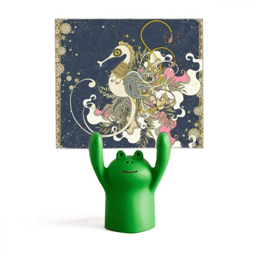 Flower Japan Hippocampus Ukiyo-e Memo Holder Cartoon Animal Frog Stand ...