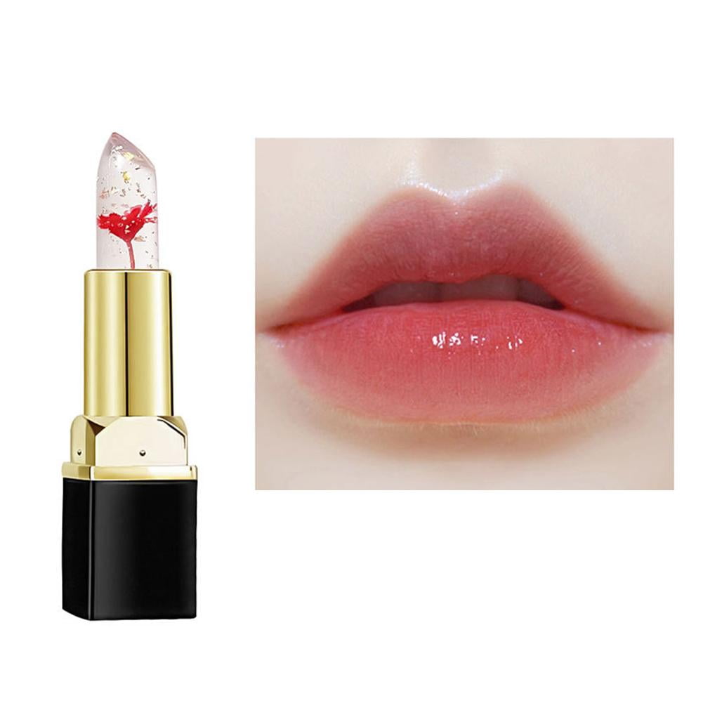 Flower Jelly Lipstick Moisturizes and Moisturizes Lips Y4S4 - Walmart.com