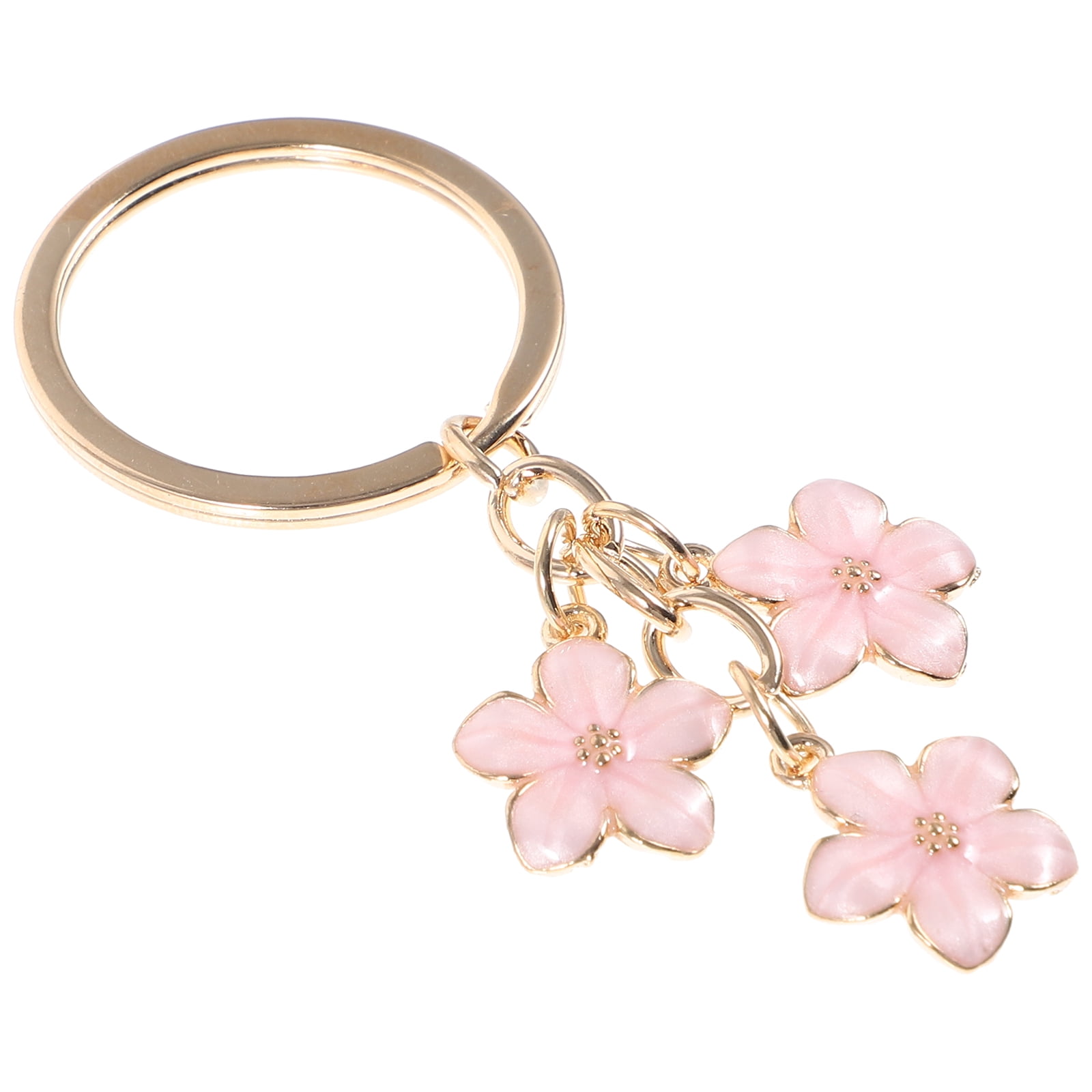 Flower Keychain Bag Charm Pendant Backpack Hanging Pendant Bag Keychain ...