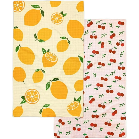 Flower Kitchen Towel, 16" x 24" Tea Towels for Kitchen, Dish Towels for ...