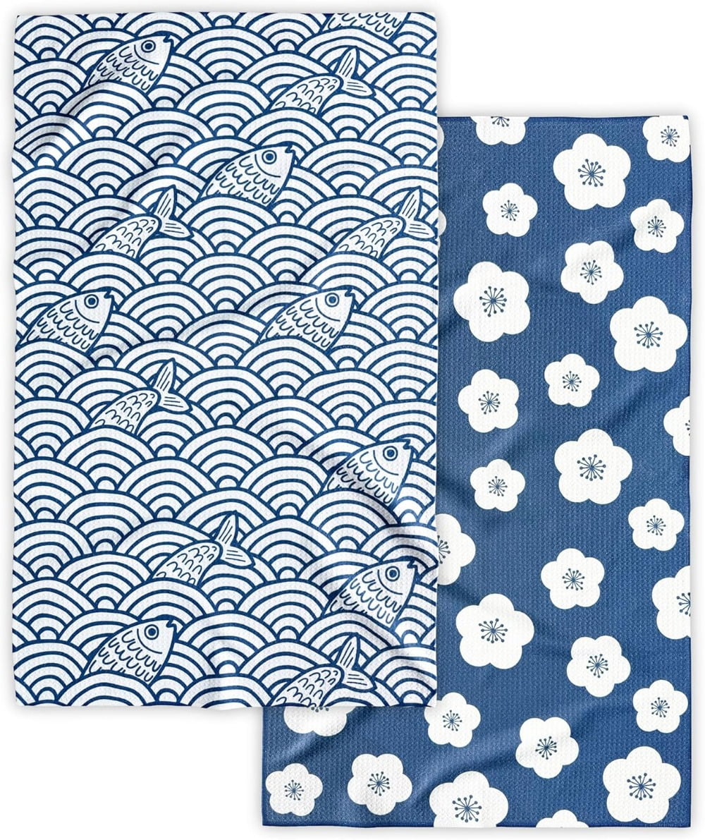 Flower Kitchen Towel, 16" x 24" Tea Towels for Kitchen, Dish Towels for ...