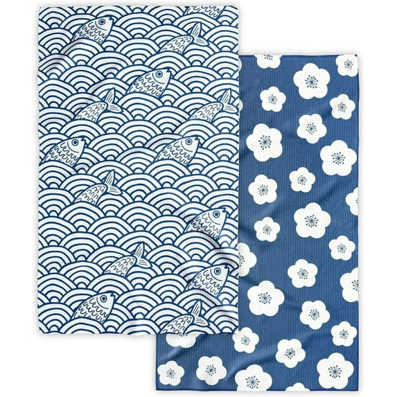 Flower Kitchen Towel, 16" x 24" Tea Towels for Kitchen, Dish Towels for ...