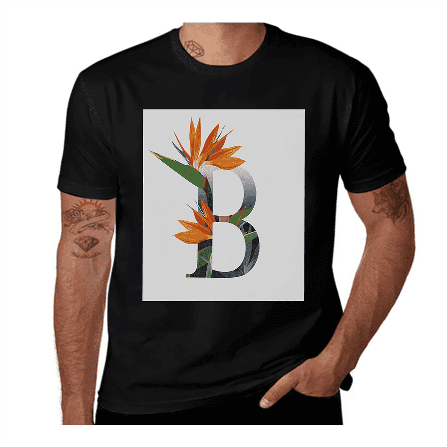 Flower Leaves Stems-Brown Mandala-Brown-Tan- Casual Streetwea Everyday ...
