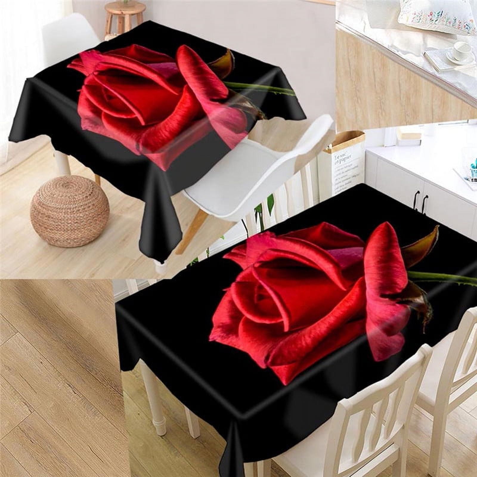 Flower Leaves Wedding Table Cloth Anti-stain Tablecloth Table Cloth ...