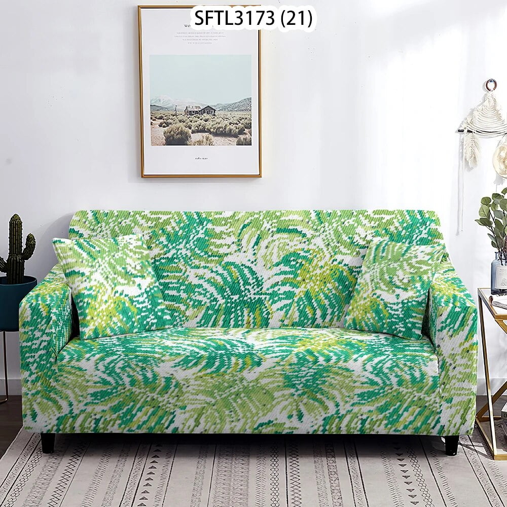 Flower Living Room Flower sofa Stretch Sofa Cover Modern Combination ...