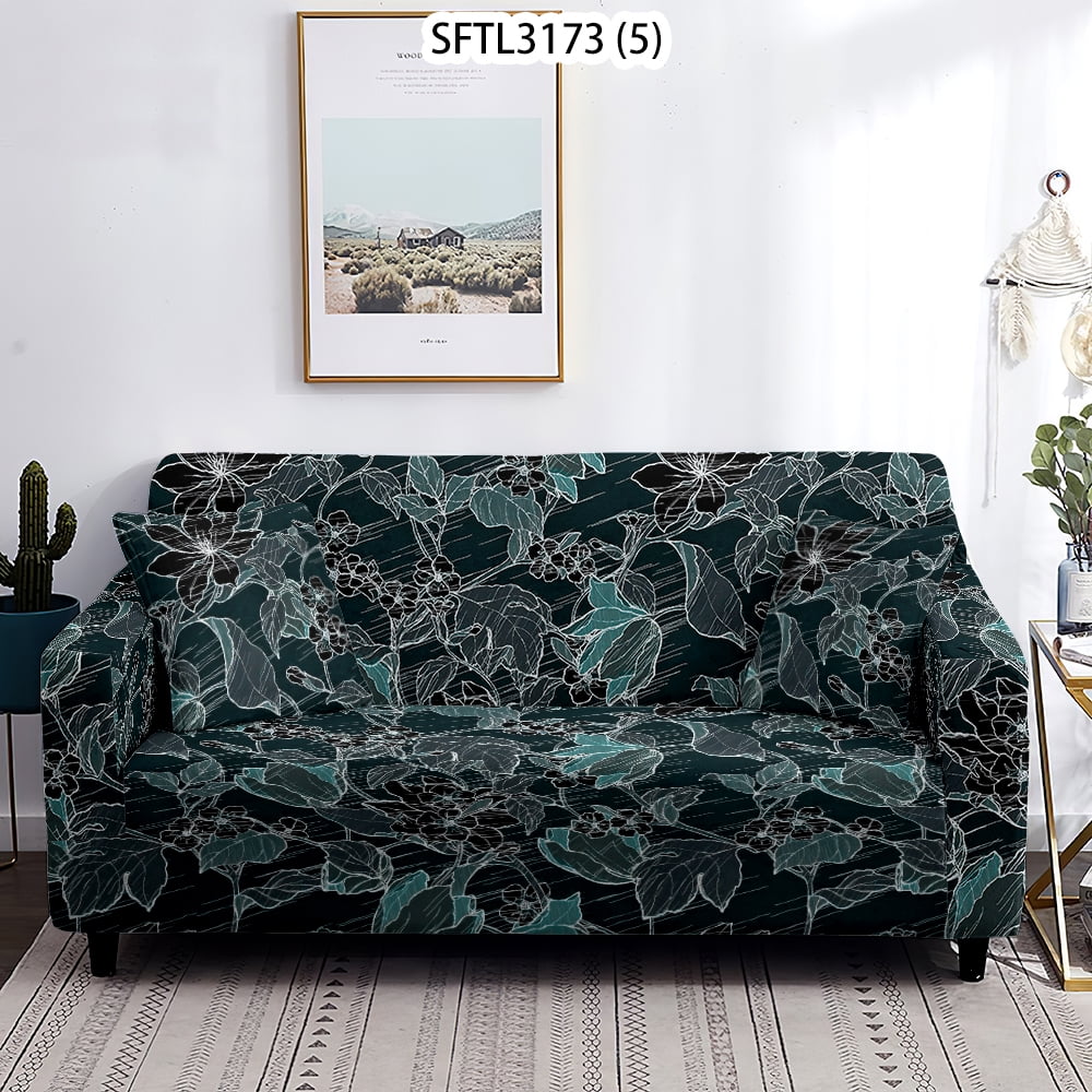 Flower Living Room Flower sofa Stretch Sofa Cover Modern Combination ...