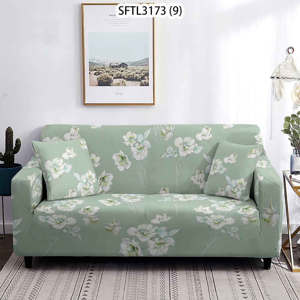 Flower Living Room Flower sofa Stretch Sofa Cover Modern Combination ...