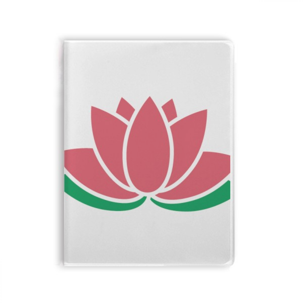 Flower Lotus Lotus Flower Notebook Gum Cover Diary Soft Cover Journal ...