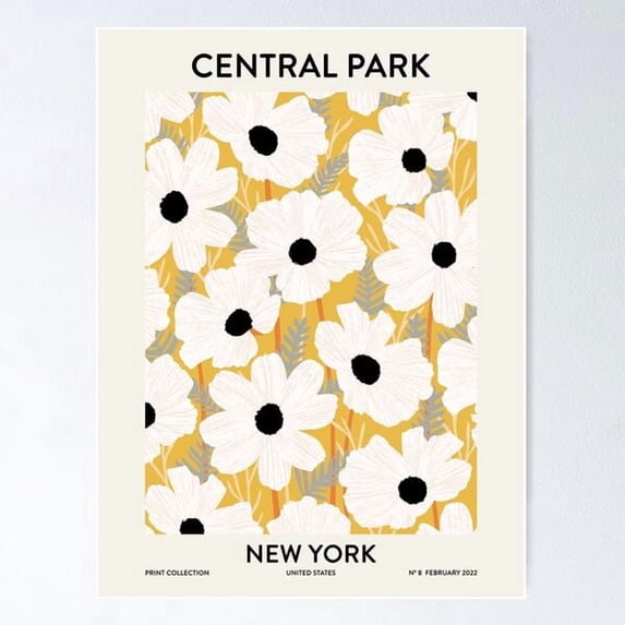 Flower Market New York Poster , Poster Print Only - Walmart.com