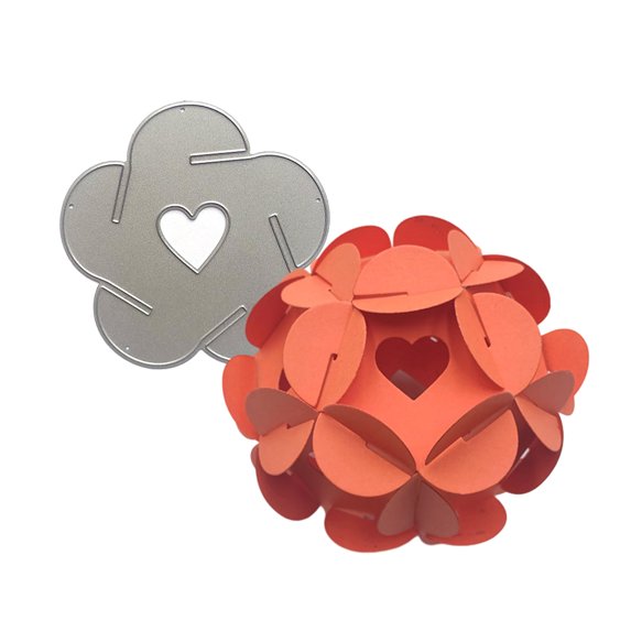 Metal Die Cuts 3D Flower Embossing Stencil Cutting Dies for Card Making ...