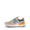 Flower Mountain Multi-Layered Sneakers With Pastel Color Blocks Pink ...