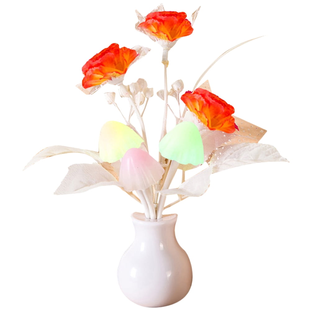 Flower Night Light Wall Lamp Indoor Uplighting Celling Lights for ...