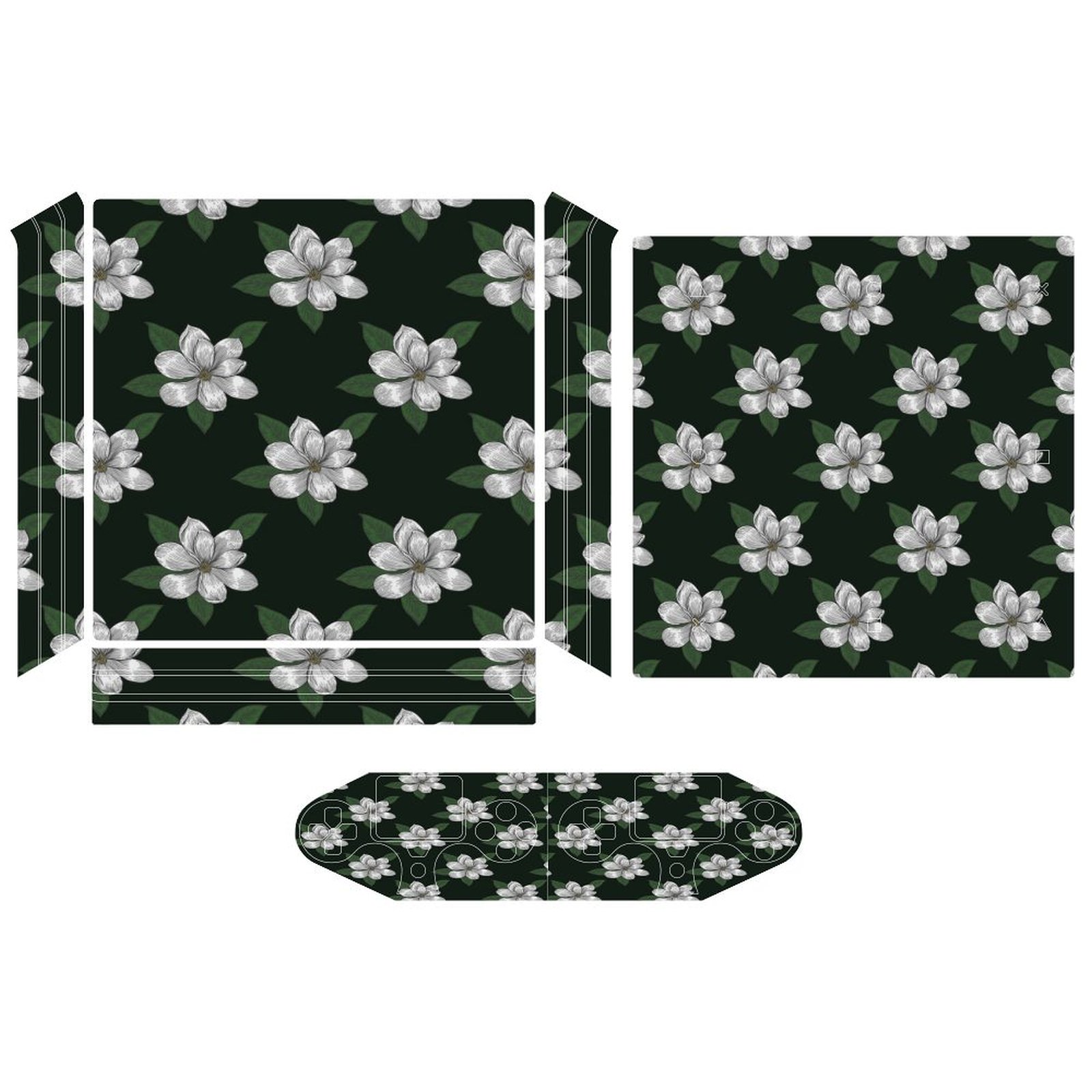 Flower PS4 Pro/PS4 Slim Skin Sticker For Console And Controller Skins - Walmart.com